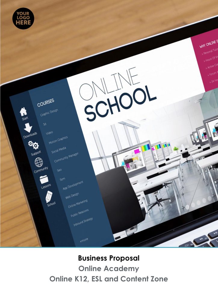 Online School Platform Proposal Template - RFPLY