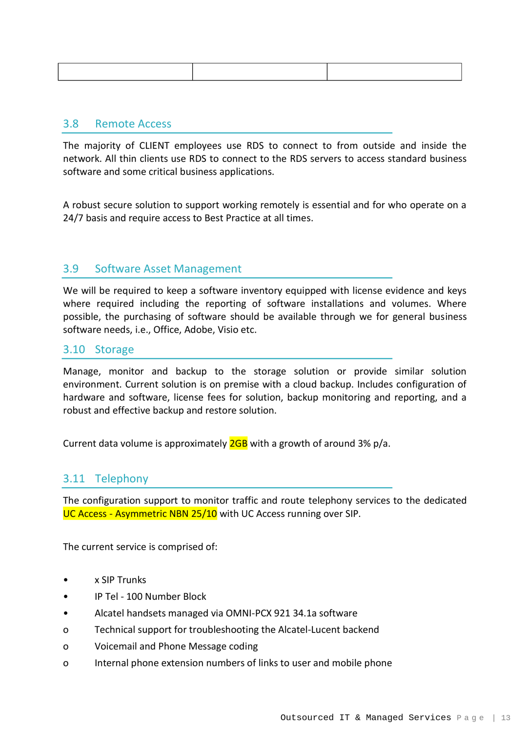 ICT & Support Services Proposal Template - RFPLY - Proposal Templates