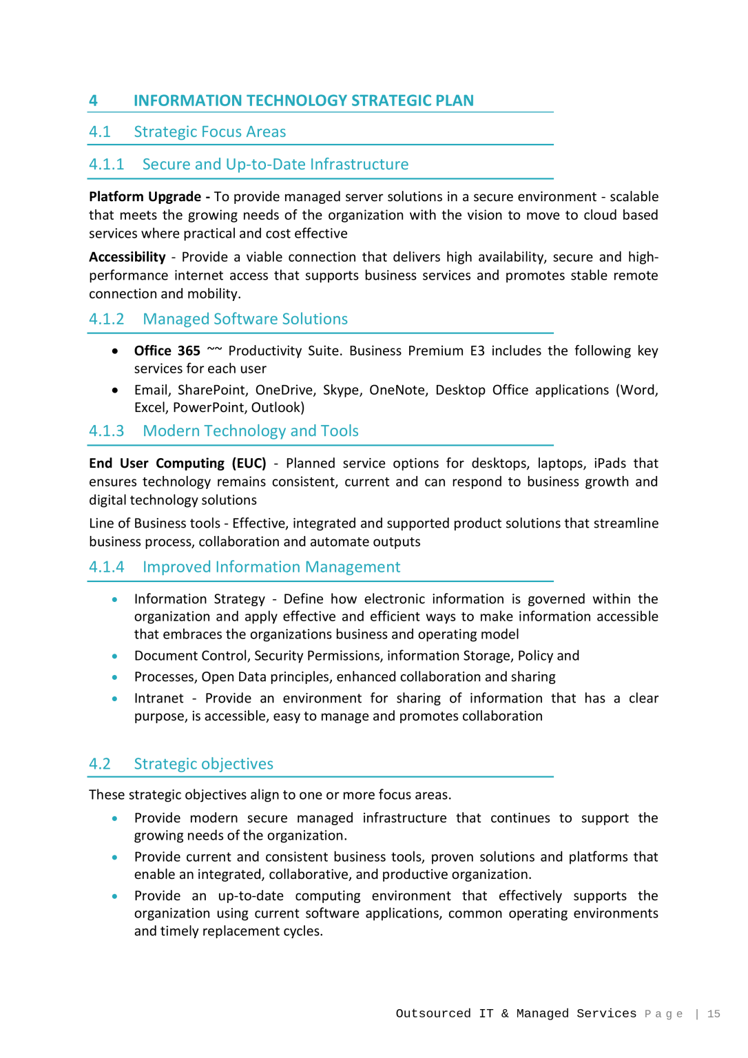 ICT & Support Services Proposal Template - RFPLY - Proposal Templates