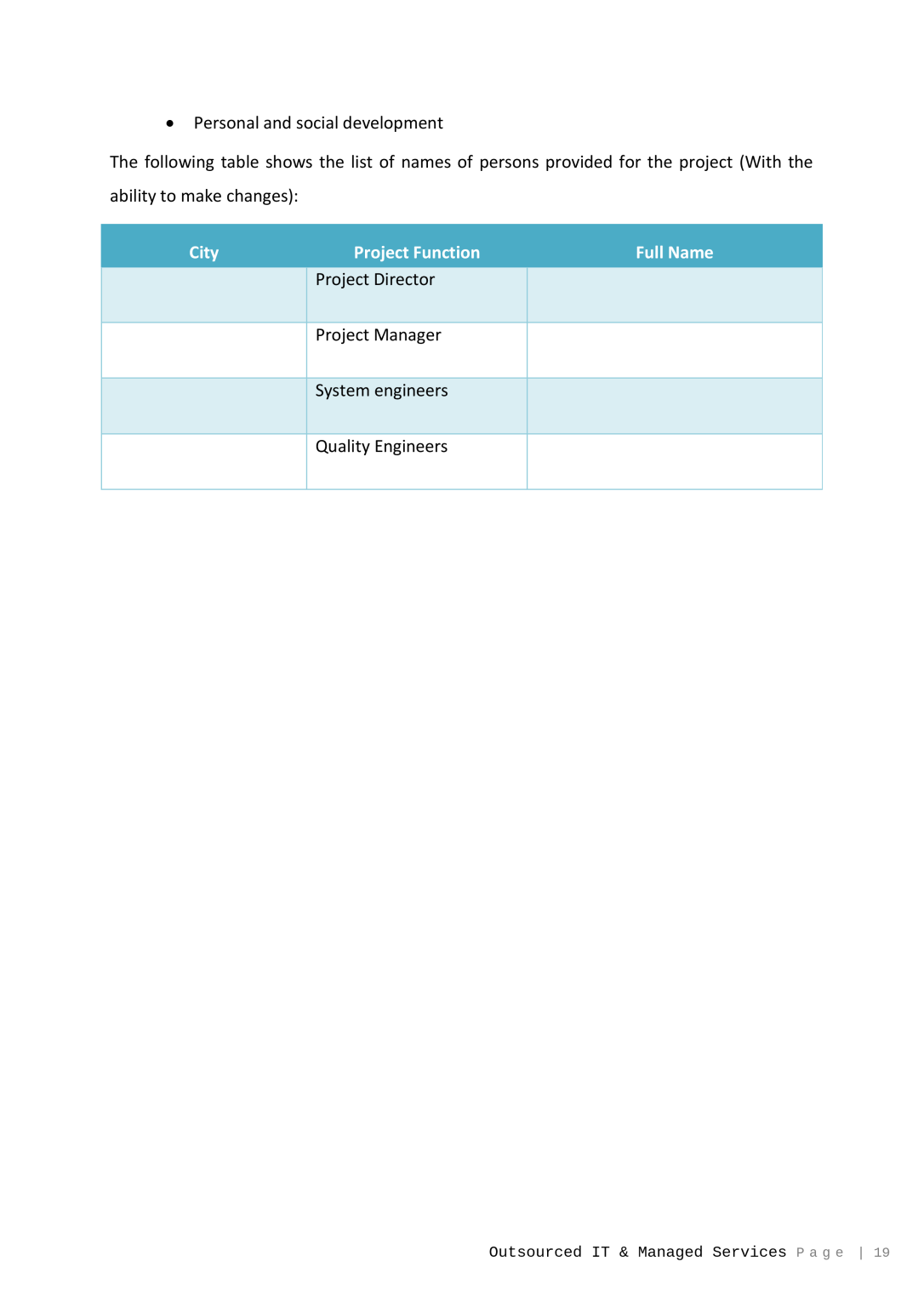 ICT & Support Services Proposal Template - RFPLY - Proposal Templates
