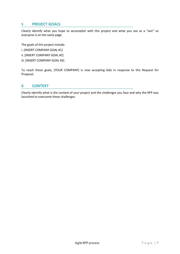 Agile RFP Process: Customizable Template to Streamline Your Process ...