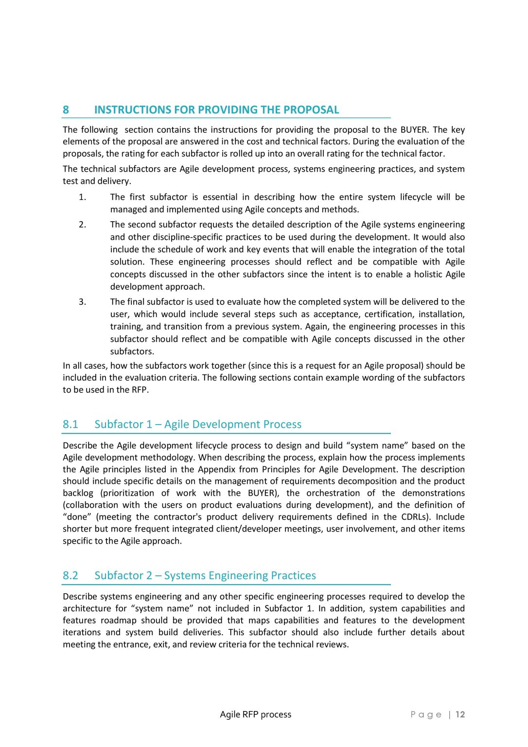 Agile RFP Process: Customizable Template to Streamline Your Process ...
