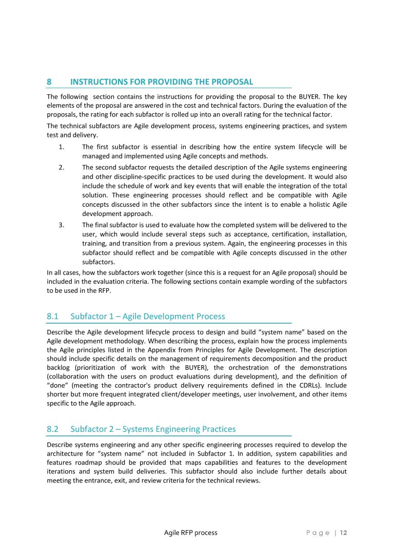 Agile RFP Process: Customizable Template to Streamline Your Process ...