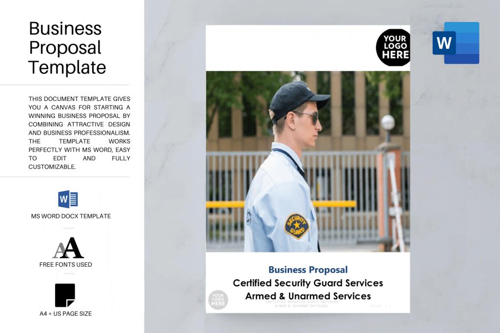 Certified Security Guard Services Proposal Template - RFPLY - Proposal ...