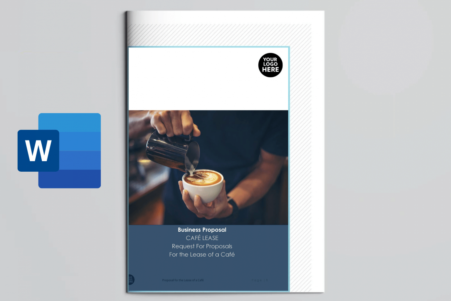 Café Lease Business Proposal Template - RFPLY - Proposal Templates