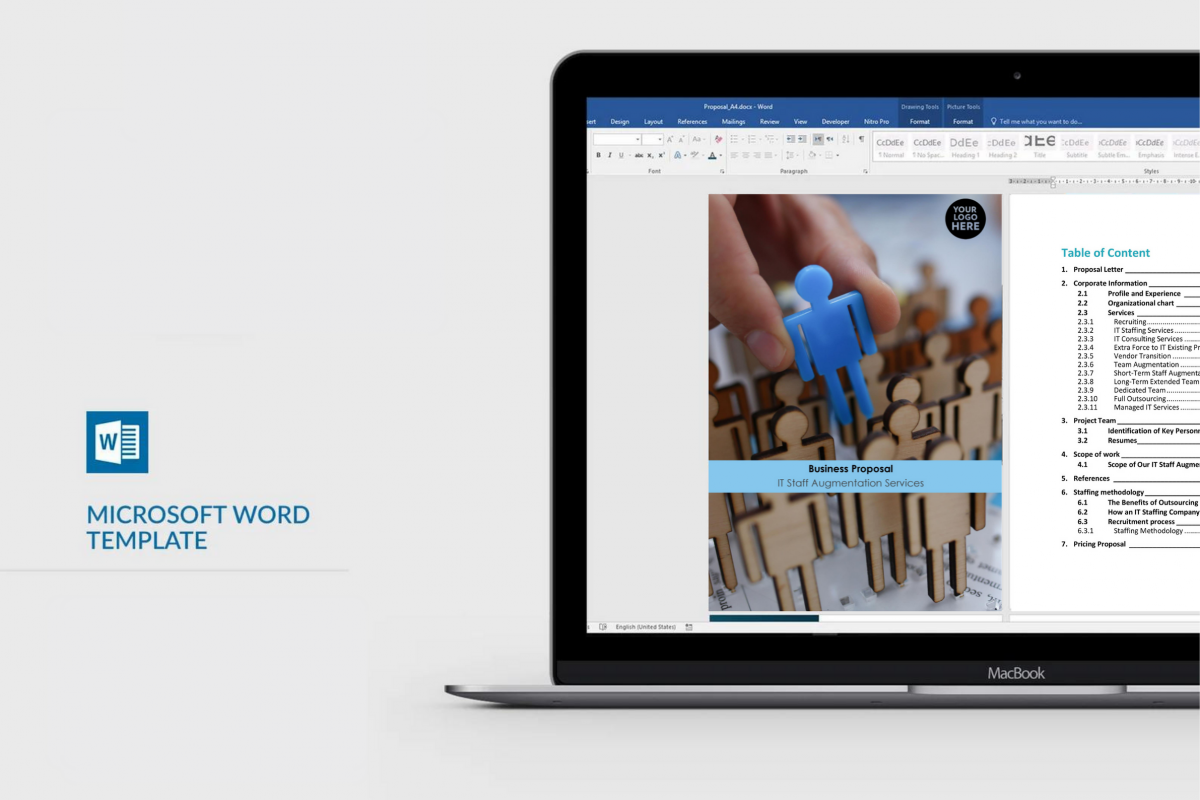 IT Staff Augmentation Services Proposal Template - RFPLY