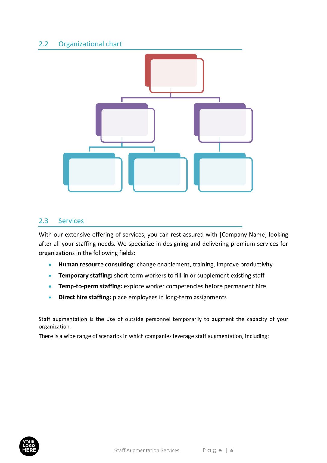 IT Staff Augmentation Services Proposal Template - RFPLY - Proposal ...