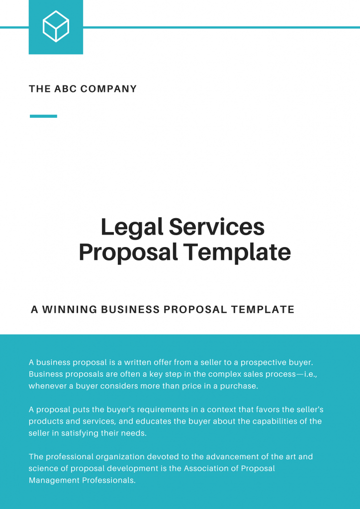 Legal Services Proposal Template - RFPLY