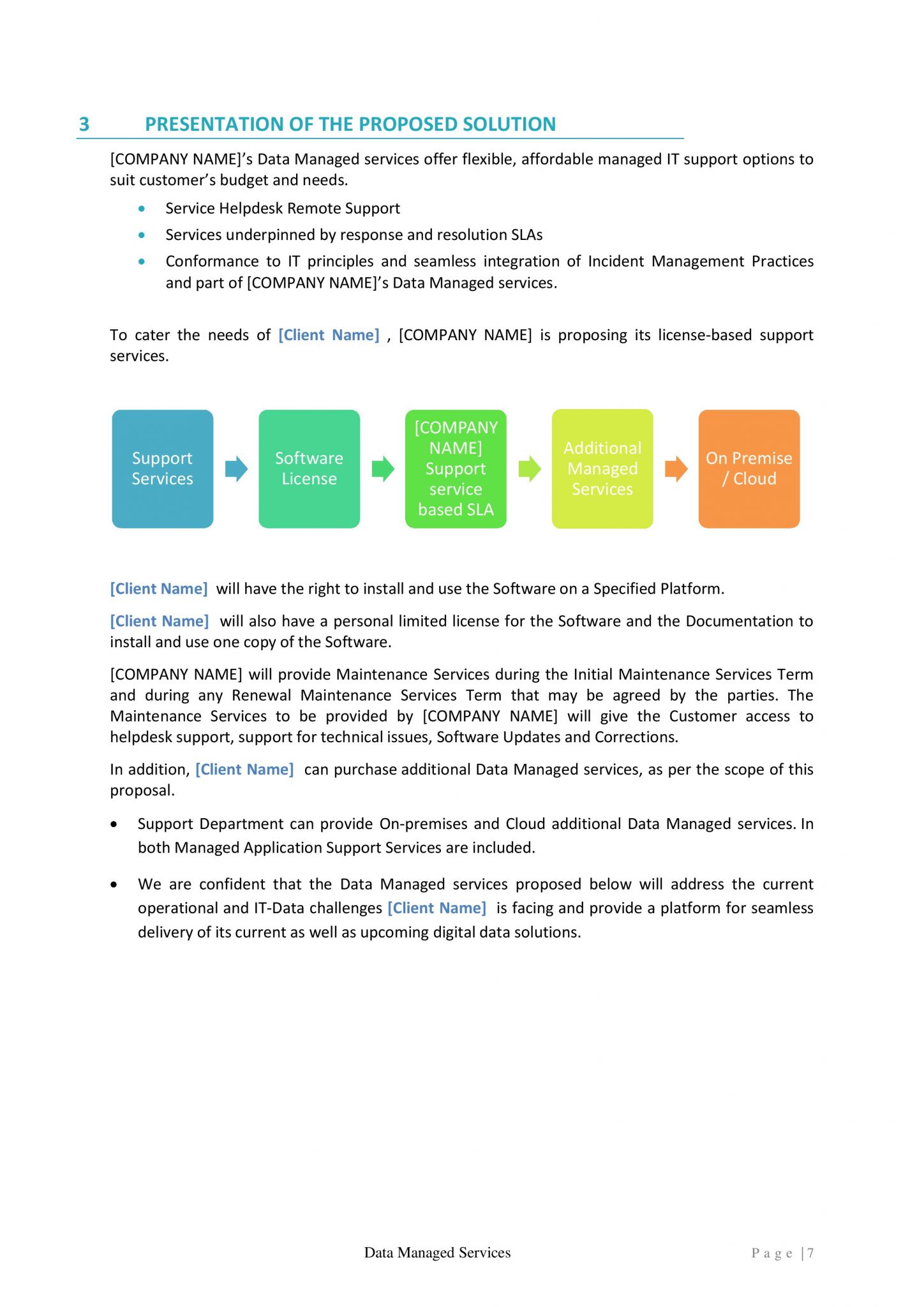 Data Processing Services Proposal Template - RFPLY - Proposal Templates