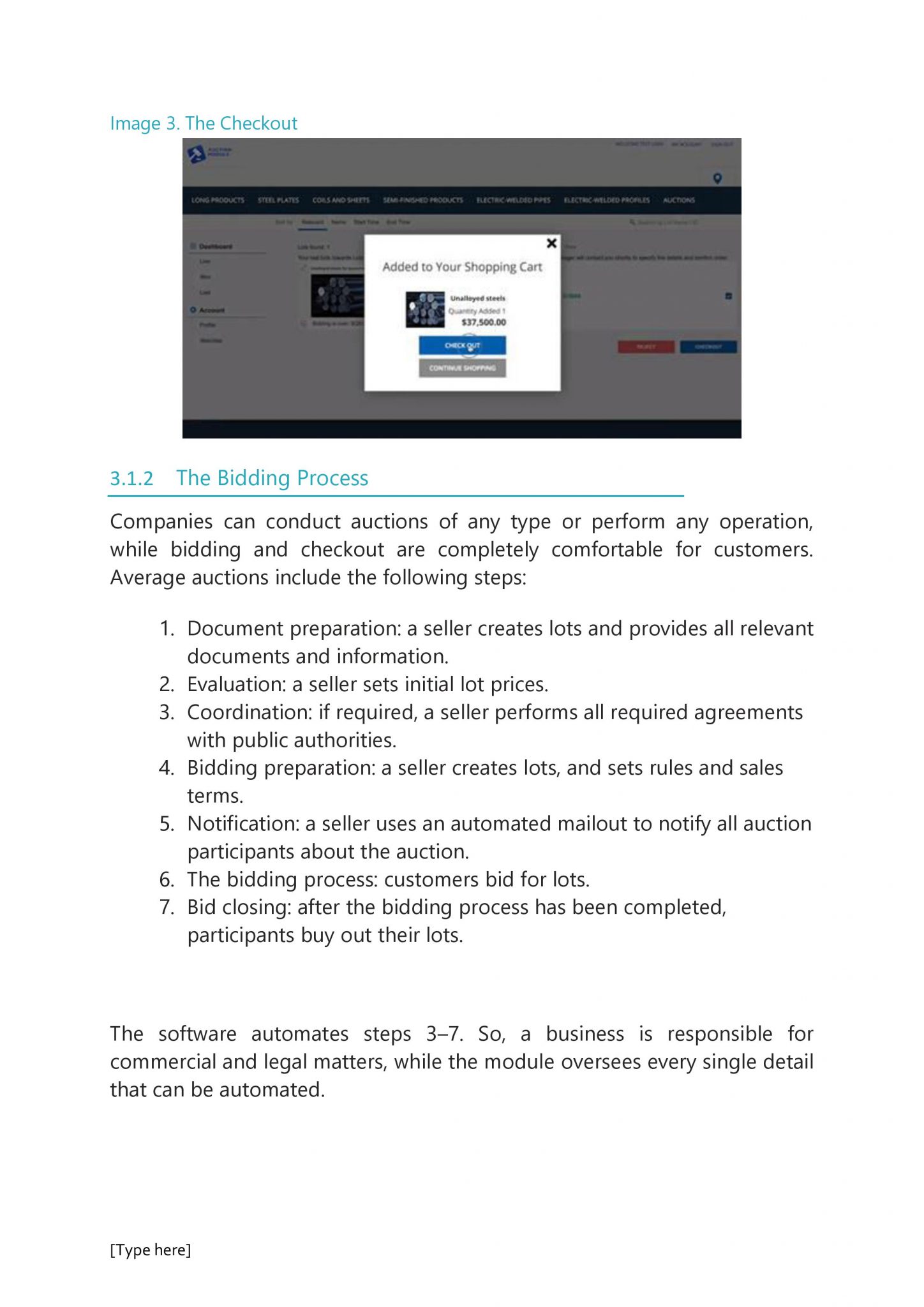 Auction Platform Business Proposal Template - RFPLY - Proposal Templates