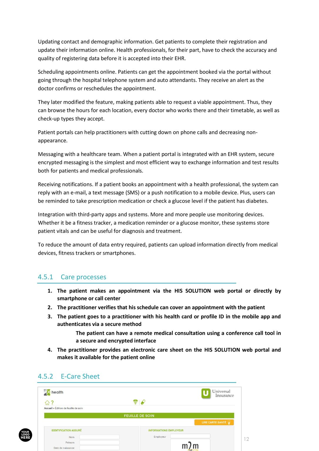 Hospital Information System Business Proposal Template - RFPLY ...