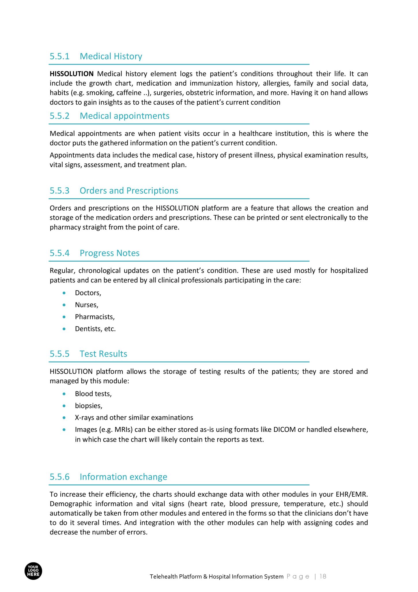 Hospital Information System Business Proposal Template - RFPLY ...