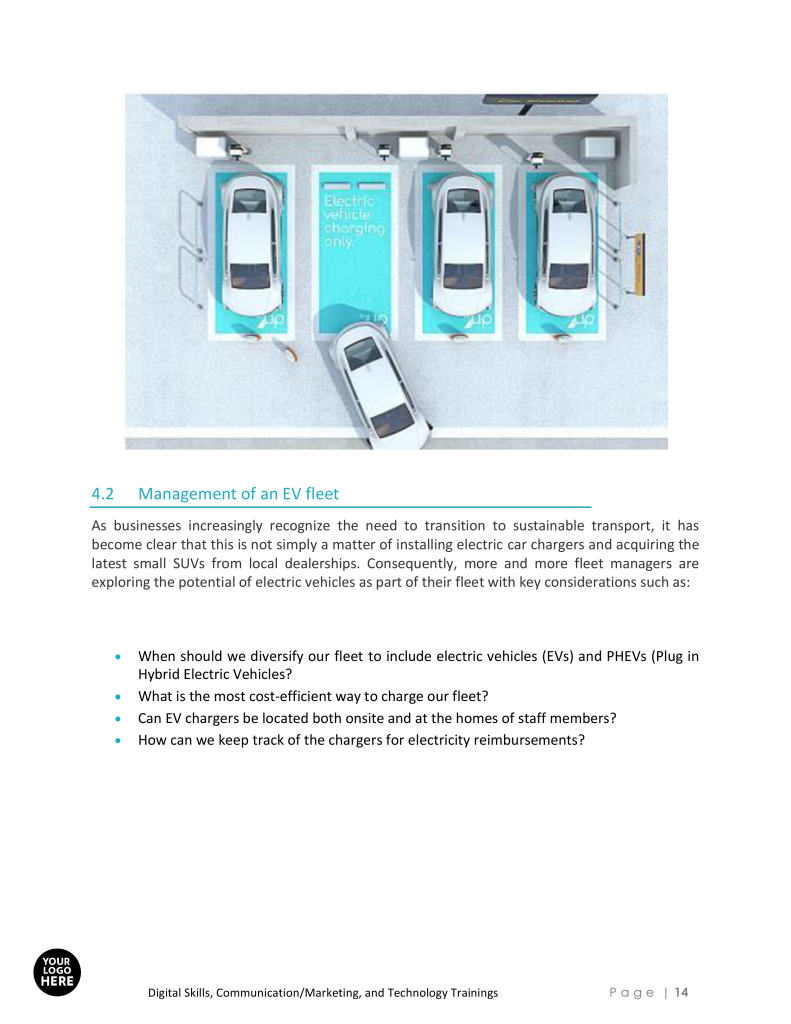 EV Charging Infrastructure Services Business Proposal Template - RFPLY ...