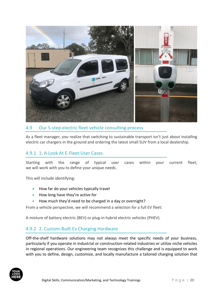 EV Charging Infrastructure Services Business Proposal Template - RFPLY ...